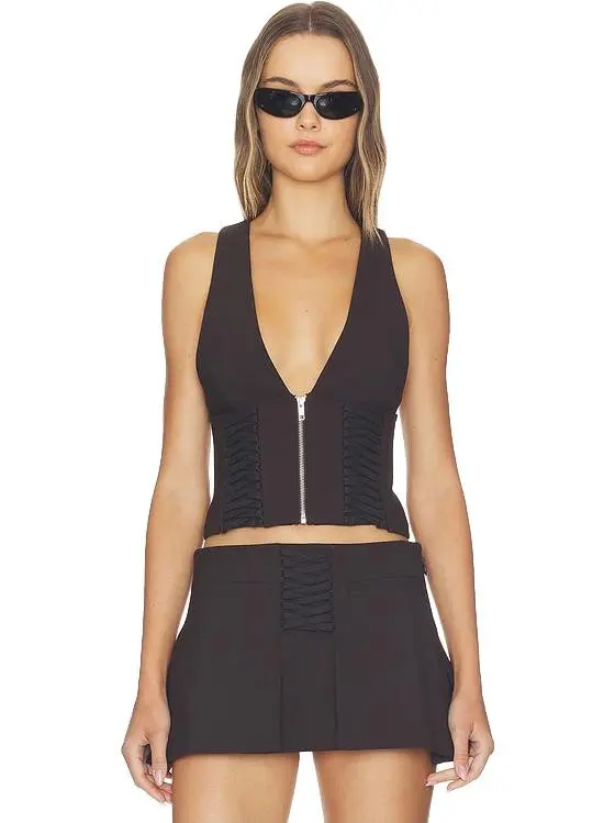 HAELO Bind Vest - Brown
