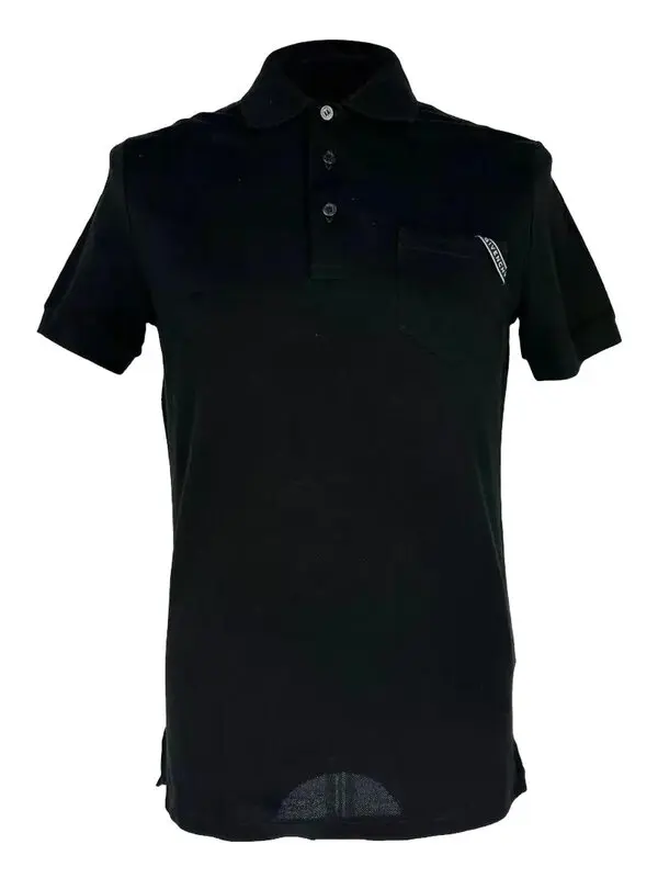 Givenchy Logo-tape Polo Shirt - Black