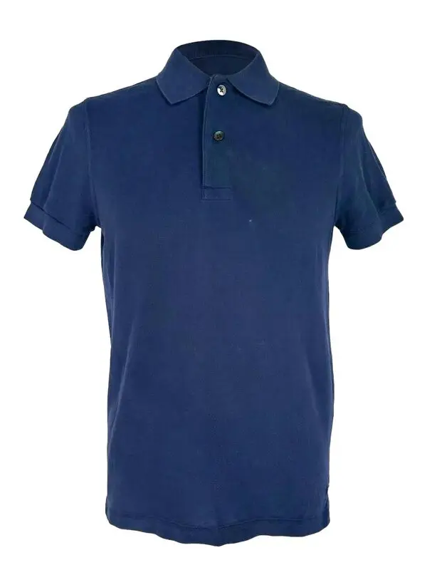 TOM FORD Short-sleeve Polo Shirt - Blue