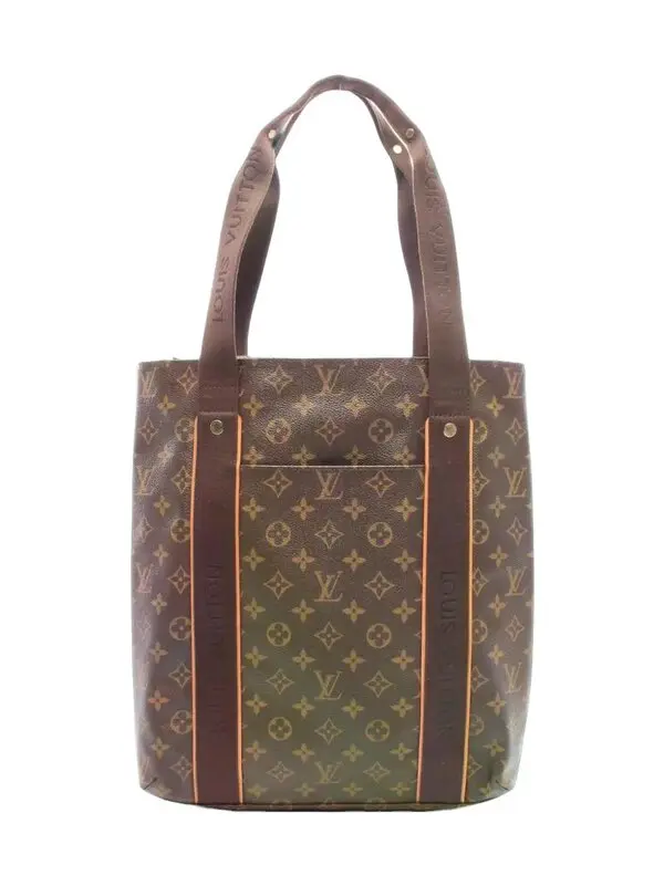 LOUIS VUITTON 2008 Monogram Bobourg Tote Bag - Brown