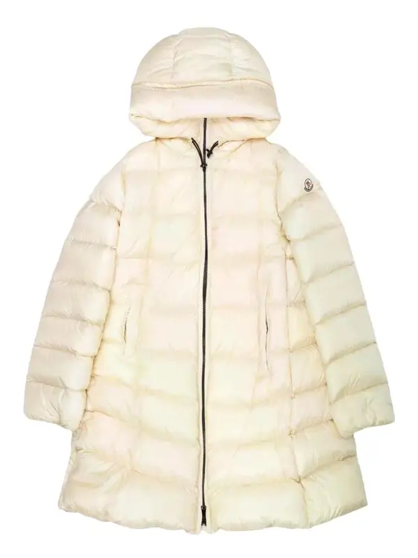 Moncler Suyenne Quilted Coat - Neutrals
