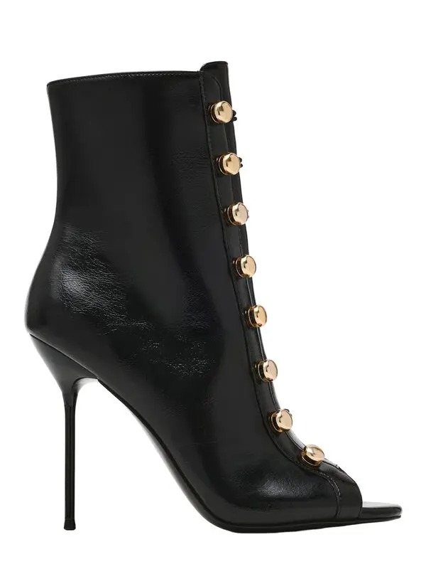 Steve Madden Alani Ankle Booties - Black