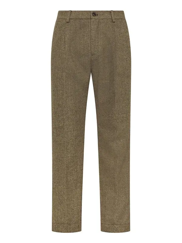 CRUNA Belleville 1810 136 Chocolate Pants - Brown