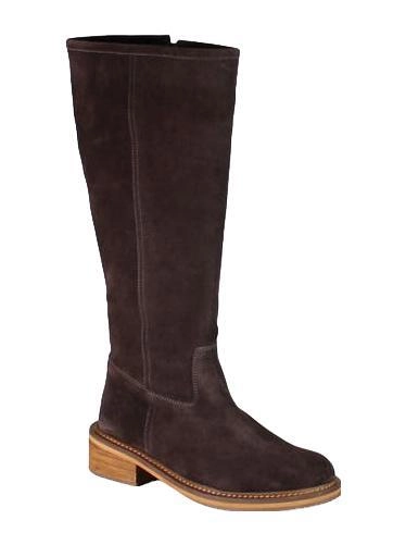 DIBA TRUE Keep Em Suede Riding Style Boot - Cocoa