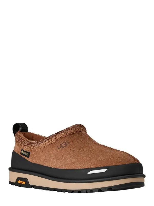 UGG Tasman Guard Gore-tex Waterproof Leather Slipper - Chestnut