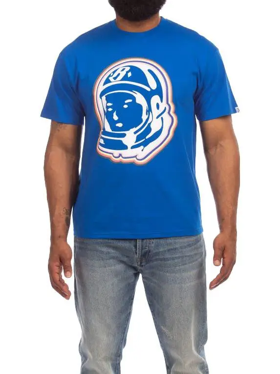 BILLIONAIRE BOYS CLUB Bb Helmet Rings Cotton Graphic T-shirt - Lapis Blue