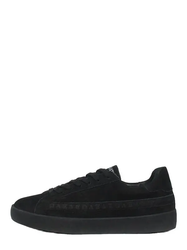 SANS MATIN Olympus Minimalist Low-top Sneaker - Black