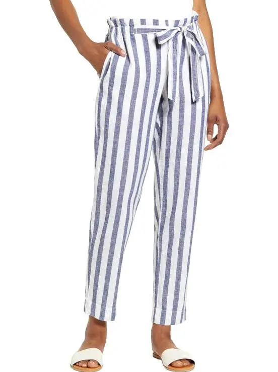 BEACHLUNCHLOUNGE Giavanna Stripe Beach Pants - Minuit