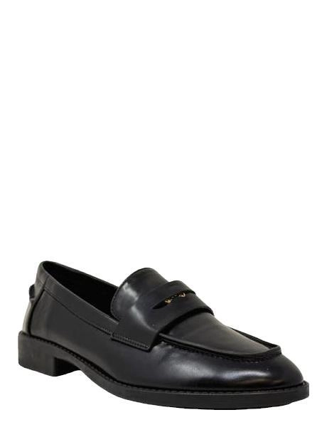 SHU SHOP Tammy Faux Leather Loafer - Black