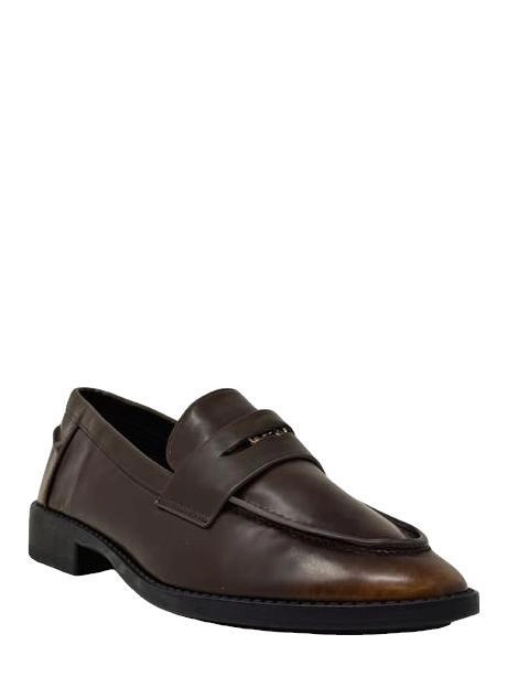 SHU SHOP Tammy Faux Leather Loafer - Brown