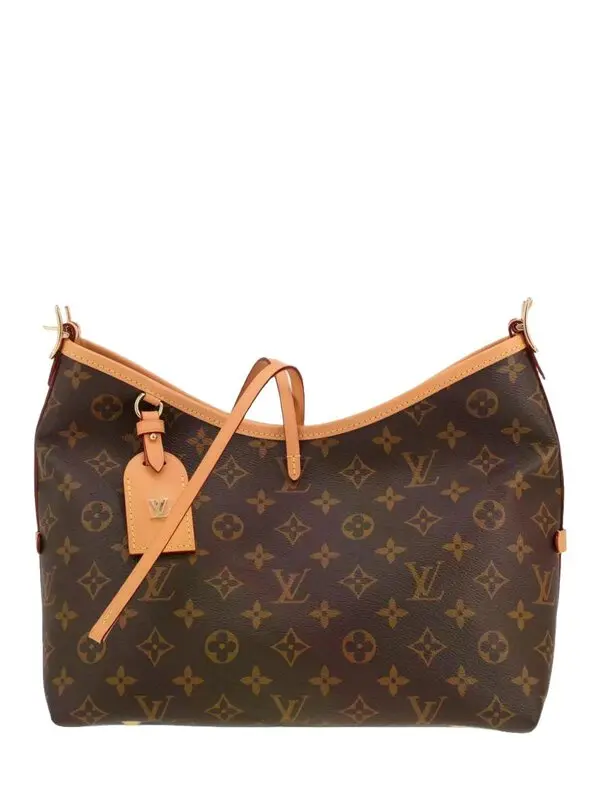 LOUIS VUITTON 2020's Carryall Monogram Shoulder Bag - Brown