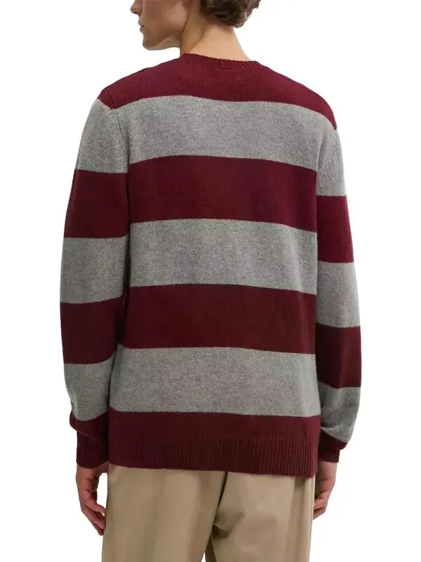 LEVI'S Original Housemark Striped Sweater - Red
