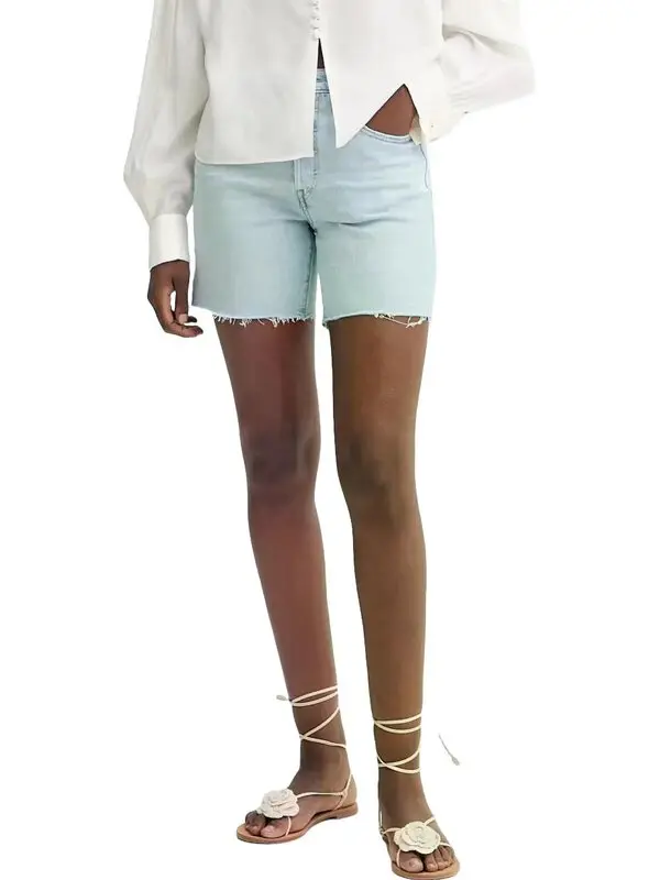 LEVI'S 501® Frayed Denim Shorts - Blue