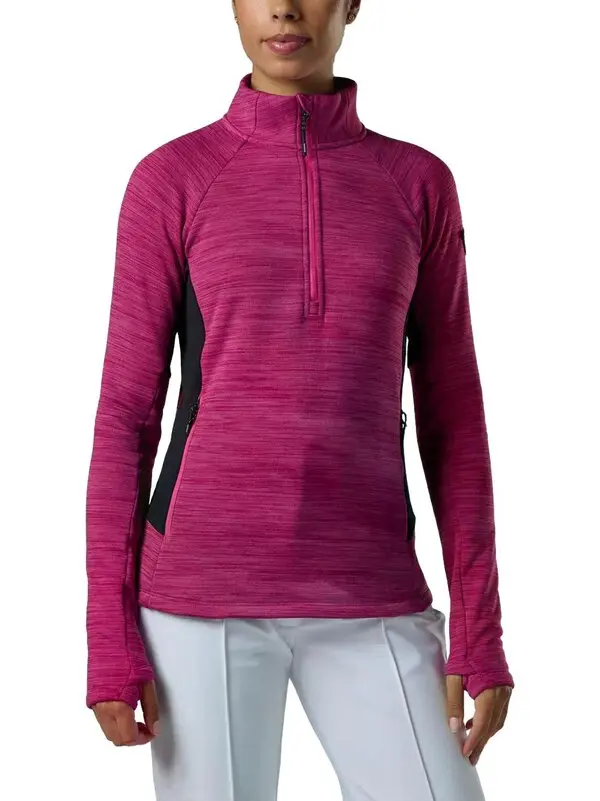 Rossignol Premium Half-zip Fleece Sweater - Pink