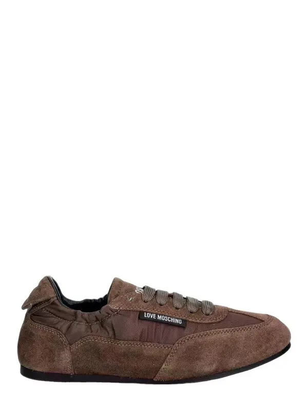 Moschino Lace-up Sneakers - Brown