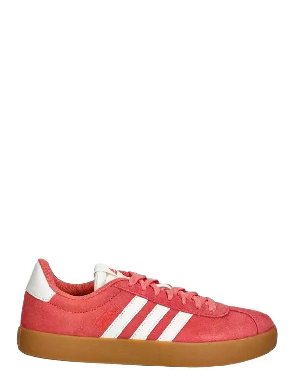 Adidas Vl Court 3.0 Three-stripe Sneakers - Red