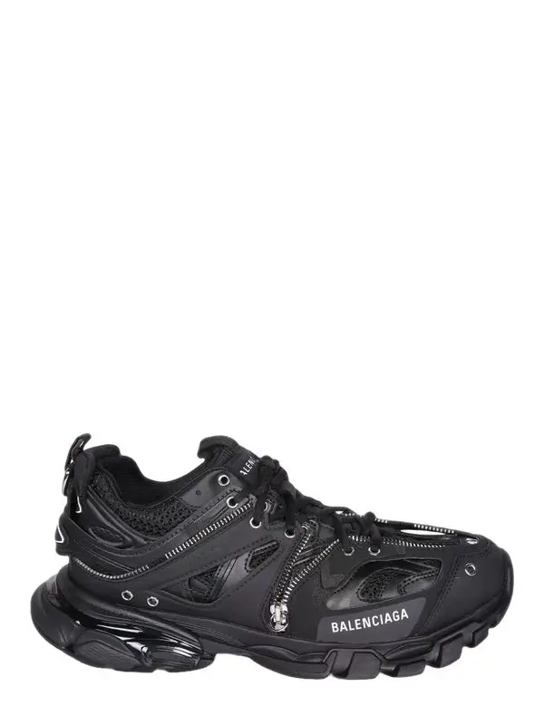 Balenciaga Track Zip-detail Sneakers - Black