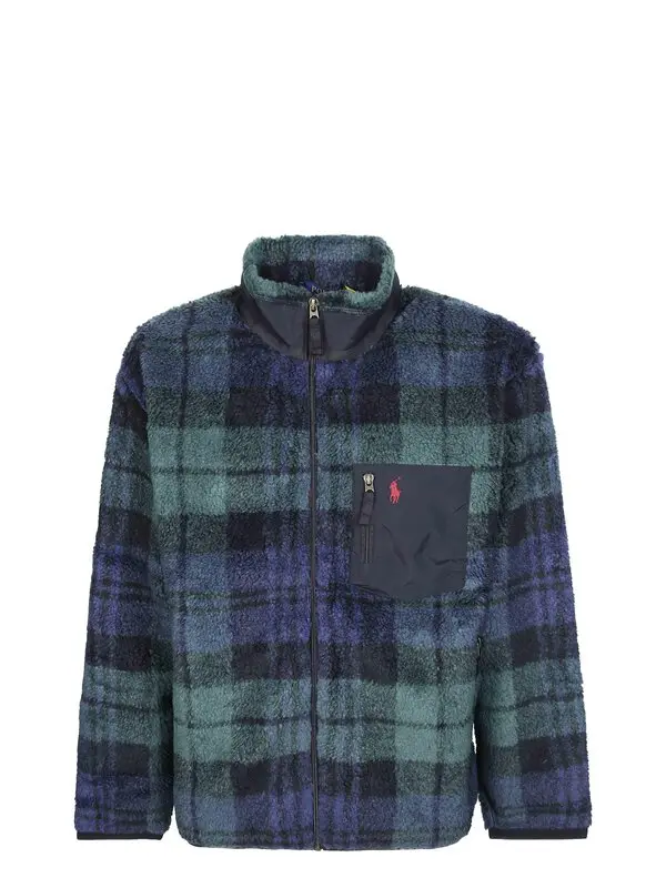Polo Ralph Lauren Full-zip Knit Sweatshirt - Nero