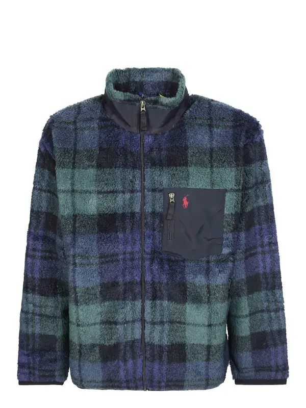 Polo Ralph Lauren Full-zip Knit Sweatshirt - Nero