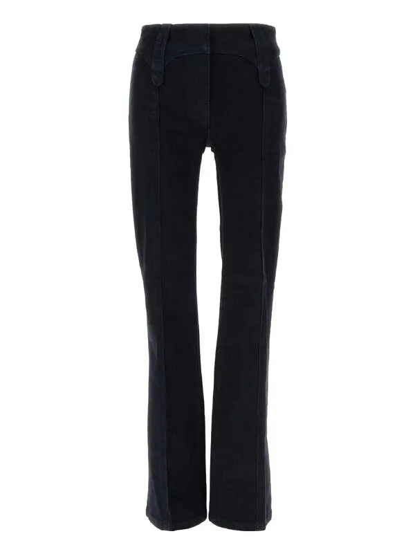 Tory Burch Dark Wash Denim Jeans - Blue