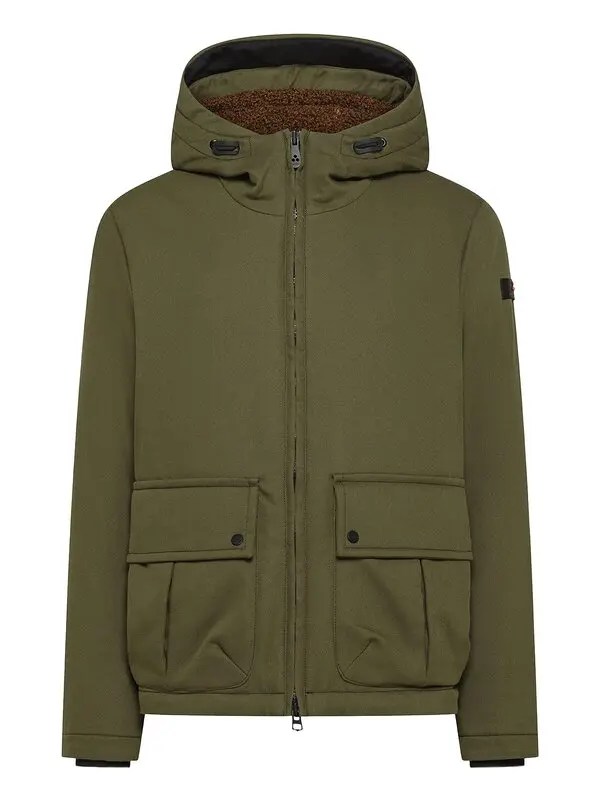 Peuterey Hooded Parka Jacket - Verde Edera