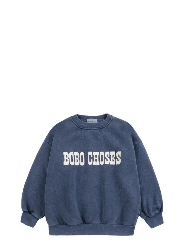 BOBO CHOSES Pop Sweatshirt - Midnight Blue