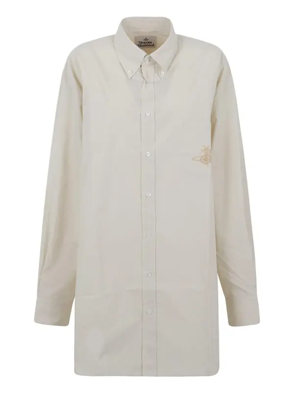 VIVIENNE WESTWOOD Oversized Jacket For Fall/winter 2025 - Ivory