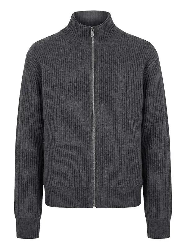 BERNER KUHL Shrunk Full-zip Wool-blend Jacket - Charcoal