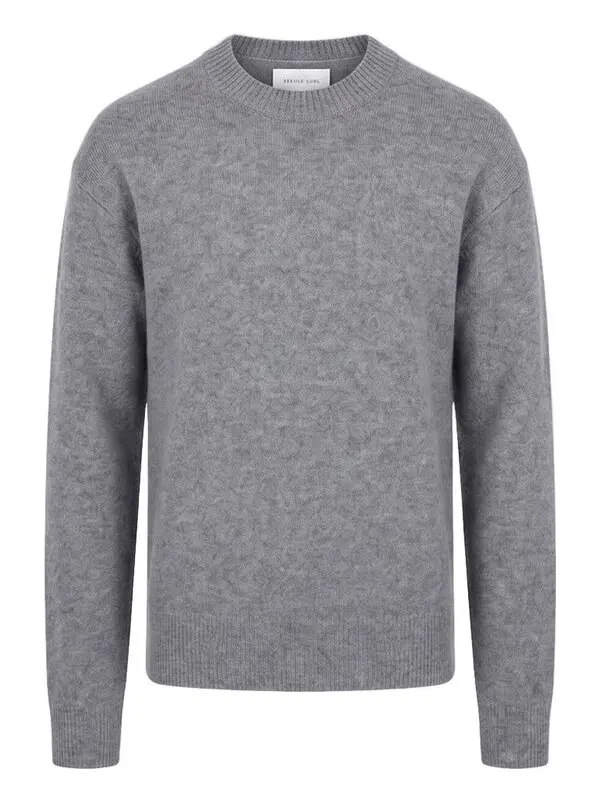 BERNER KUHL Drop Crew Boiled Wool - Grey