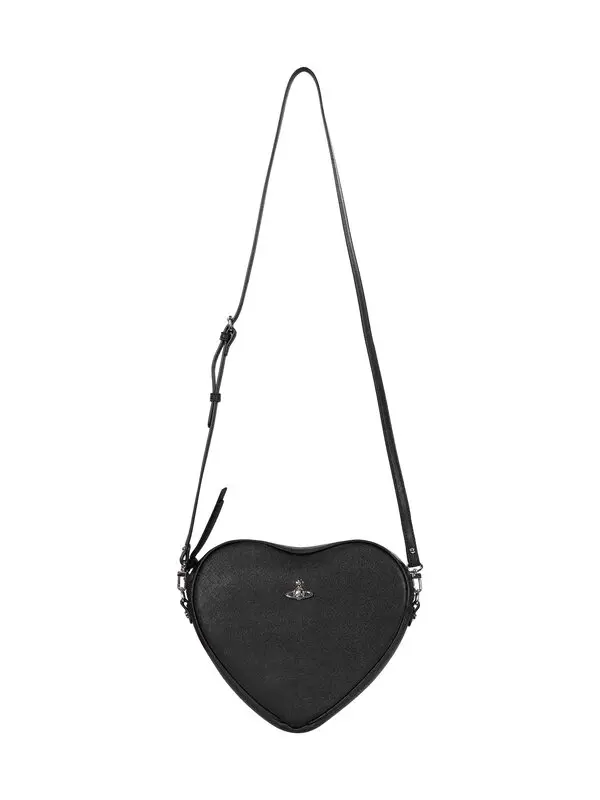VIVIENNE WESTWOOD Alexa Heart Mini Crossbody Bag - Black