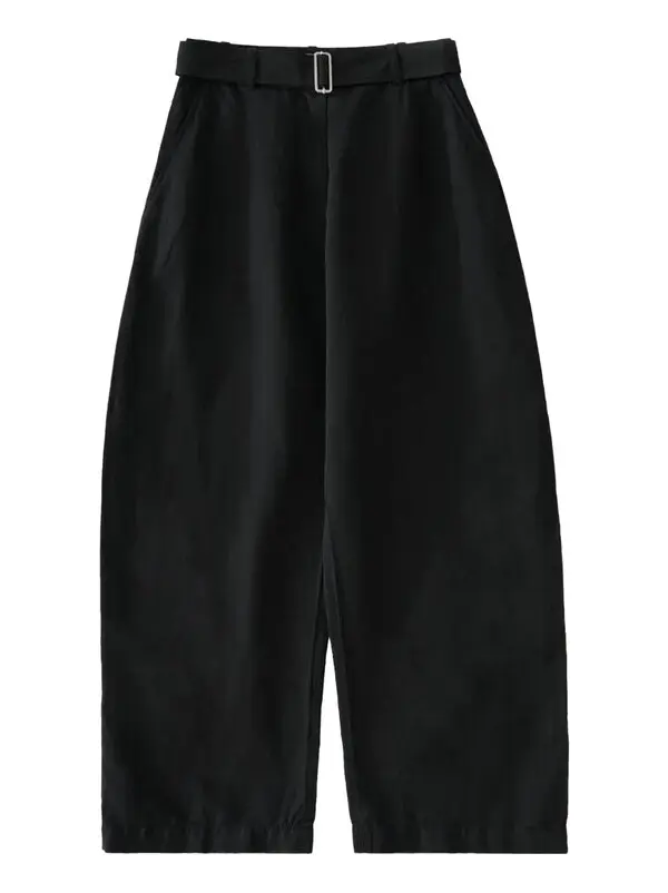 Studio Nicholson Belted Round Leg Pant - Tan