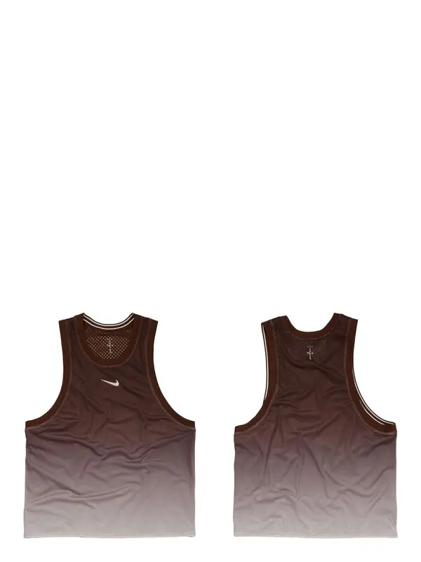 TRAVIS SCOTT X Nikecourt Dri-fit Slam Cactus Jack Reversible Tank Top - Brown