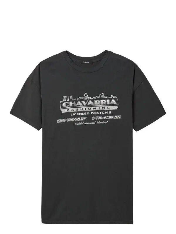 WILLY CHAVARRIA Chavarria Licensed Designs Easy Tee 'pirate - Black