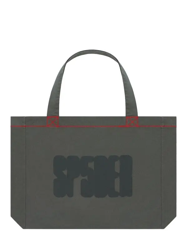 SP5DER Contrast Tote 'slate - Grey