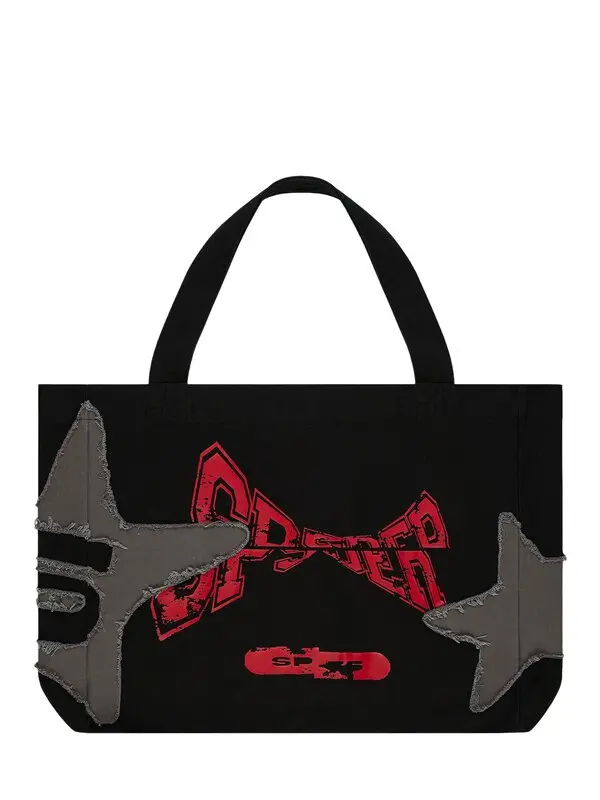 SP5DER Big Star Tote - Black