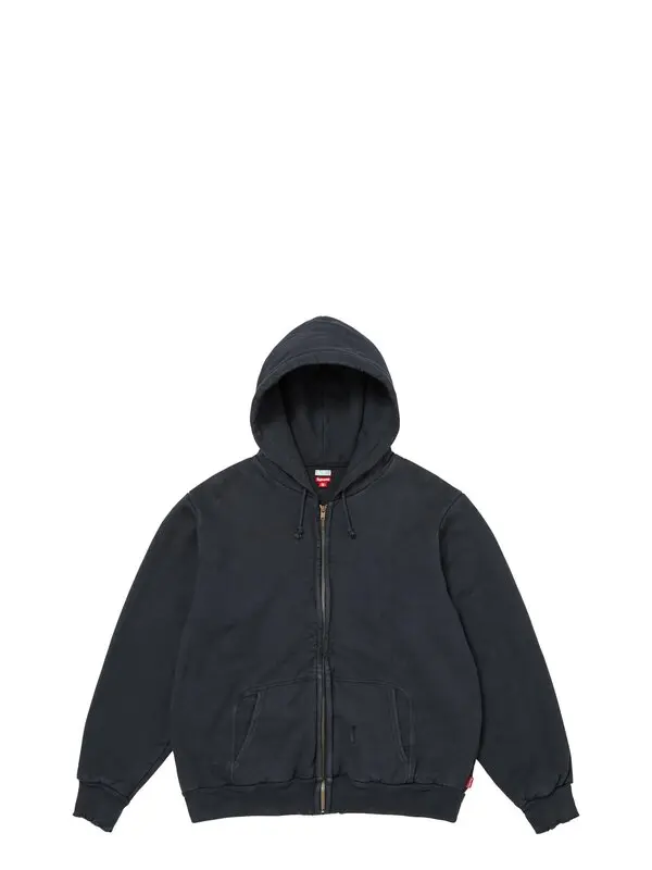 Supreme X A.presse Vintage Zip Up Hooded Sweatshirt - Black