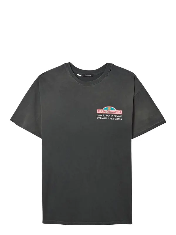 WILLY CHAVARRIA Plaza Chavarria Easy Tee 'pirate - Black