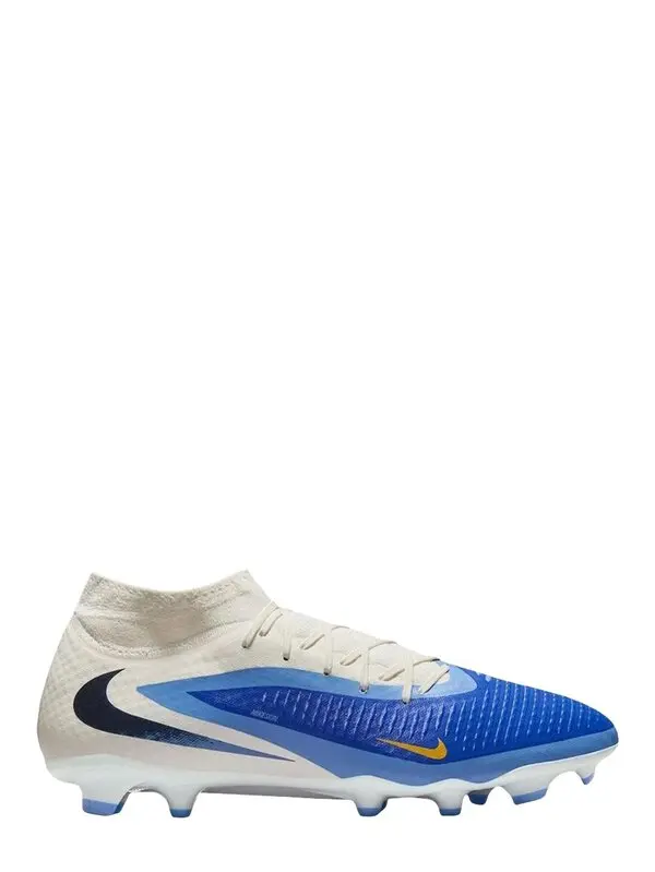 Nike Phantom 6 Elite Fg White Yellow - Blue