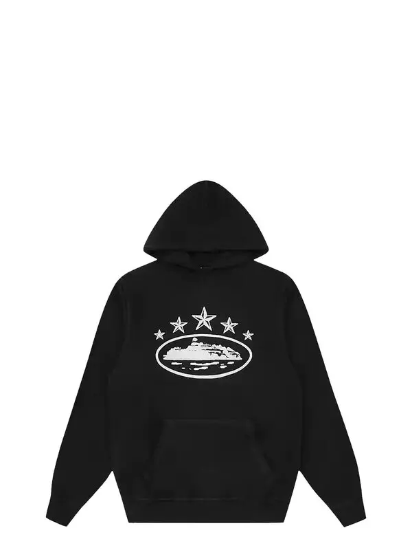 CORTEIZ 5 Starz Alcatraz Hoodie - Black