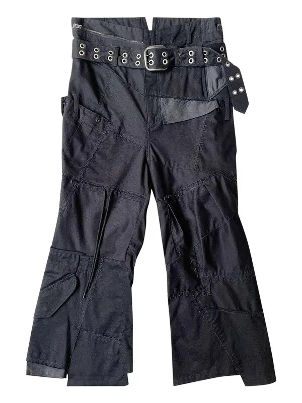 Junya Watanabe Vintage Reworked Cargo Trousers - Black