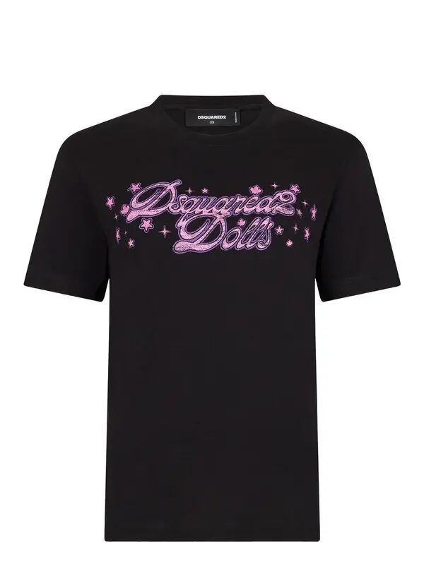 Dsquared2 Dolls Regular Fit T-shirt - Black