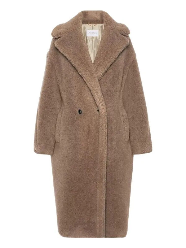 Max Mara Cashmere Teddy Bear Icon Coat - Sand
