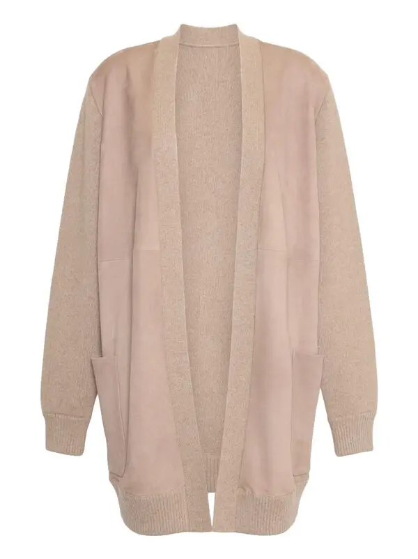 Max Mara Wool And Cashmere Cardigan - Beige