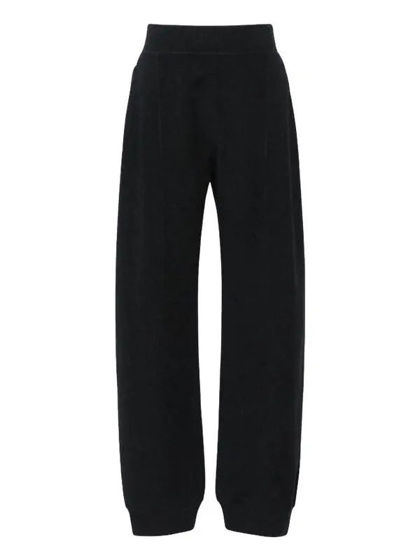 Max Mara Wool And Cashmere Jogging Trousers - Dark Grey