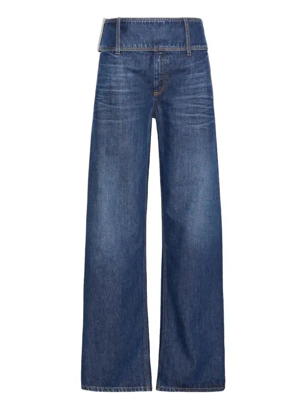 Max Mara Denim 5-pocket Trousers - Midnightblue