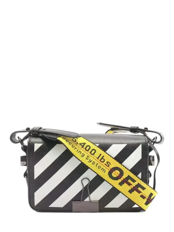 Off-White 2010s Binder Cross-body Bag - Black