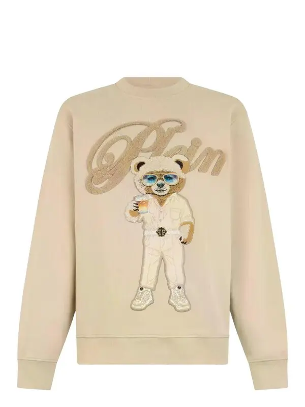 Philipp Plein Teddy Crew-neck Sweatshirt - Neutrals