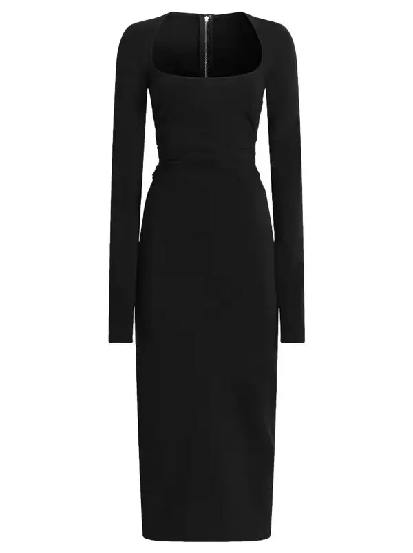 Dolce & Gabbana Jersey Sheath Dress - Black