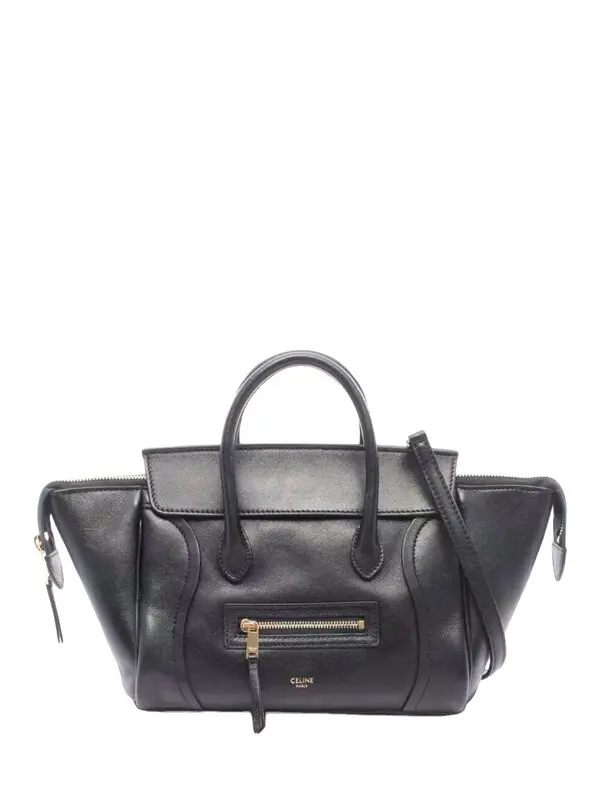 Celine 2010s Small Luggage Tote Bag - Black