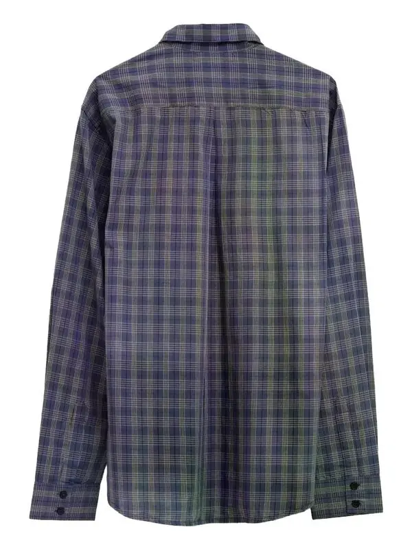 Gimaguas Ruben Check-pattern Shirt - Blue